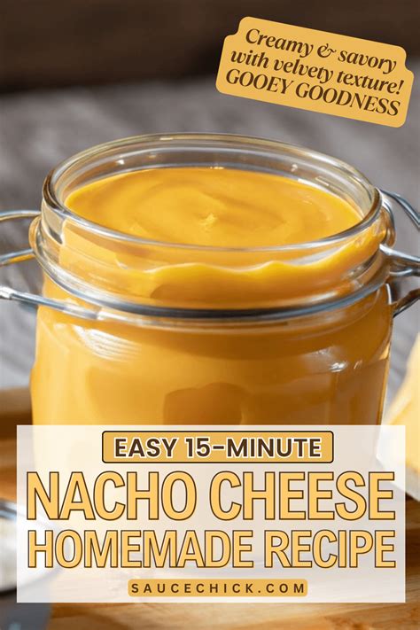 Nacho Cheese Sauce Recipe Homemade Creamy And Easy 요리법