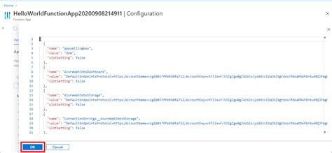 How To Add Or Update App Settings In Azure Functions From Portal DotNetMirror