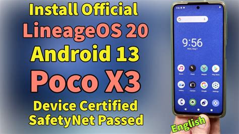 Install Lineageos Android On Poco X Best Speedy Rom English Youtube