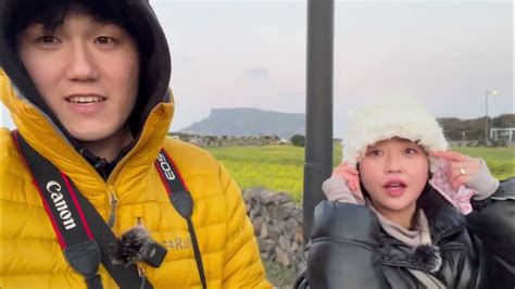 설연휴에 제주도로 여행가기ep3 Sk렌터카 제주 전기차 캠핑 돌박물관 성산일출봉 Youtube