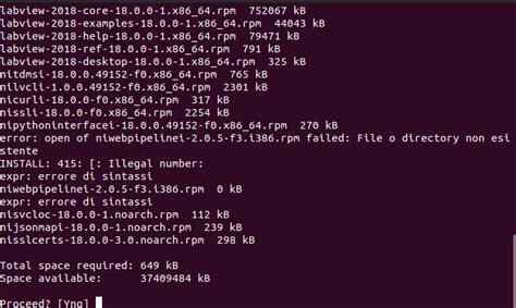 Installation Error Labview Ni Community