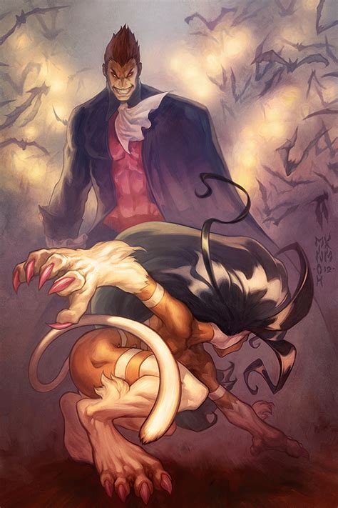 Minoh Kim Demitri Maximoff Felicia Darkstalkers Capcom