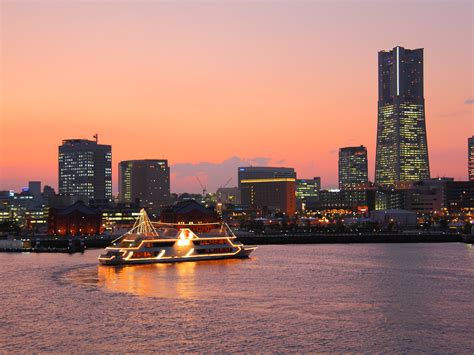 横浜夜景 横浜散歩 横浜の夕景写真