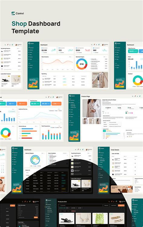 Comvi Sales Analytics React Dashboard Online Documentation