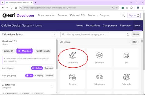 How To Use Meridian And Point Symbols In Calcite D Esri Community
