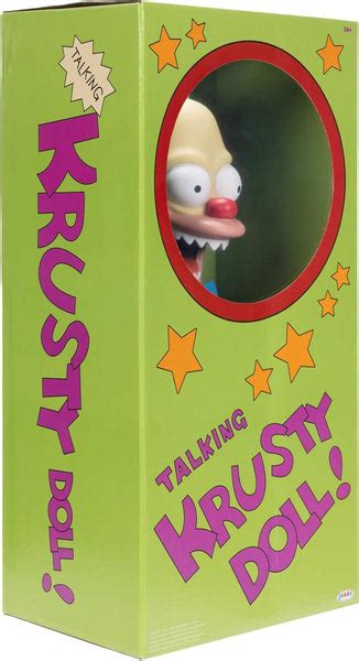 The Simpson Talking Krusty Doll Plush 16 Inches Pull String Doll Toy