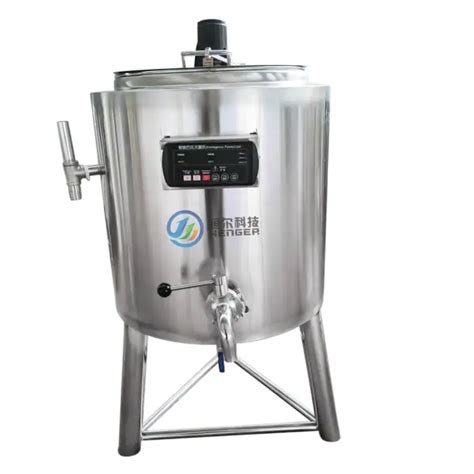 Automatic 100 1000 Liters Milk Pasteurizer Pot Milk Plate Pasteurizer