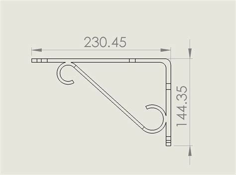 Angle Bracket 3d Model 3d Model 3d Printable Cgtrader