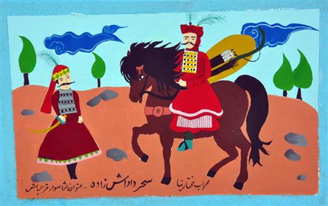 کانون اجرای نقاشی روی دیوار و معرفی تاریخ صفویان توسط اعضای کانون اردبیل ۲