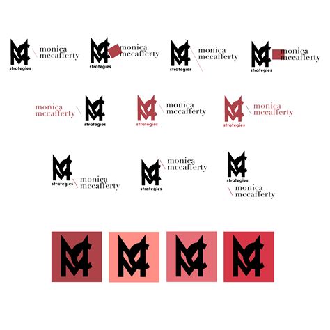 Monica Mccafferty Strategies Logo Design Doseofdots