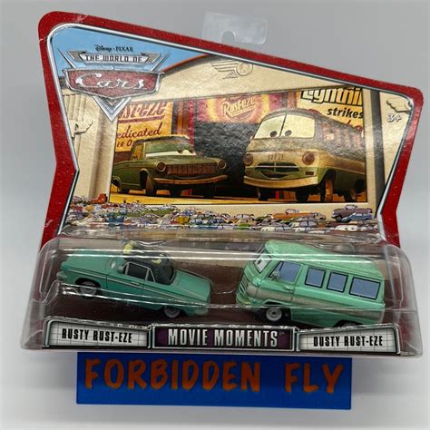 Disney Pixar Cars Movie World Of Cars Movie Moments Two Pack Rusty Forbidden Fly