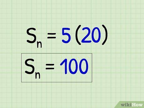 How To Find The Sum Of An Arithmetic Sequence 10 Steps