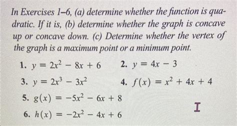 Solved A A In Exercises 16 A Determine Whether The