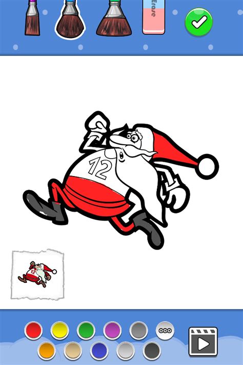 색칠하기 책 산타