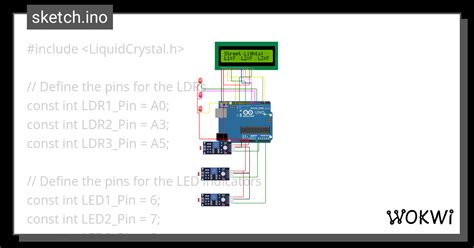 Street Light Copy Wokwi ESP STM Arduino Simulator