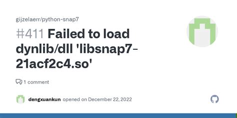 failed to load dynlib dll libsnap7 21acf2c4 so · issue 411 · gijzelaerr python snap7 · github