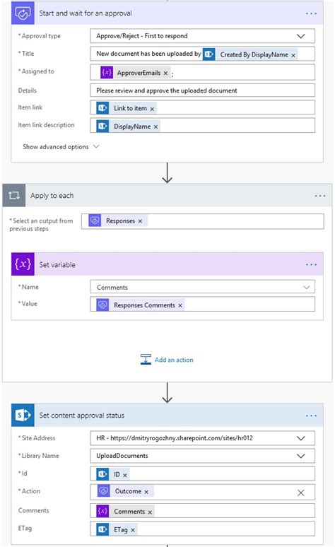 Add Documents To Protected Sharepoint Library With Flow Dzmitry