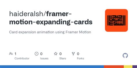 Github Haideralshframer Motion Expanding Cards Card Expansion Animation Using Framer Motion