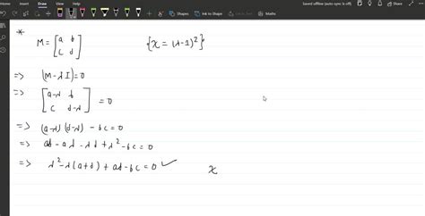 SOLVED Create Your Own Example Of A 2x2 Matrix With All Entries Non Zero That Has Exactly One