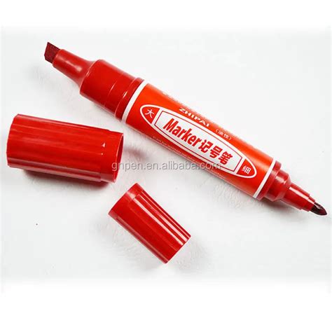 Double Head Oil Based Permanent Marker Pen Logstics Marker Plastic Marker For Cd Glass Paper