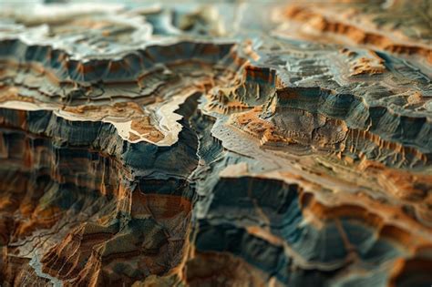 Mapping Subsurface Geological Structures Ar Generative Ai Premium AI Generated Image