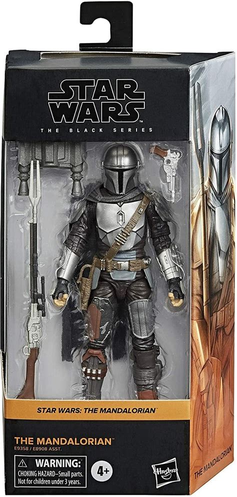 Mandalorian Action Figure Star Wars The Black Series 6 Inch Scale