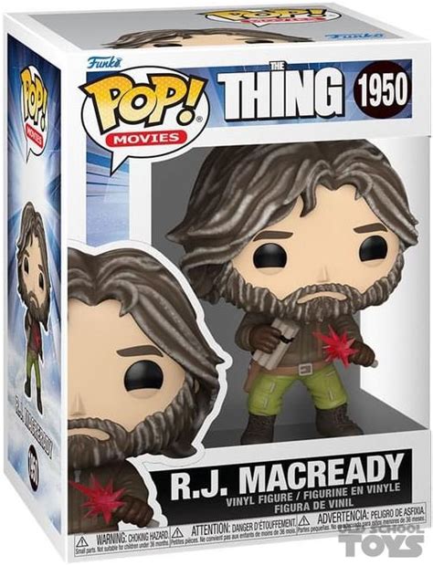 Rj Macready The Thing Pop Vinyl Movies Series Funko Old School Toys
