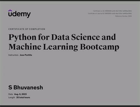 Datascience Machinelearning Pythonskills Bhuvanesh S