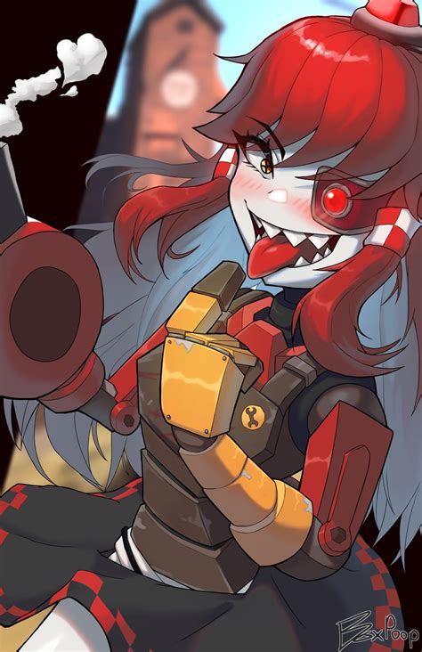 Mimi Sentry Original And 1 More Drawn By Poopman Danbooru