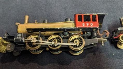 Brass Ho Scale Mogul 2 6 0 Steam Locomotive Model Unknown Brand For