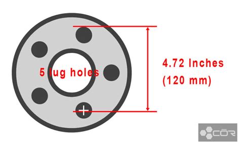 Bmw Lug Bolt Pattern 328i 335i X5 E46 3 Series