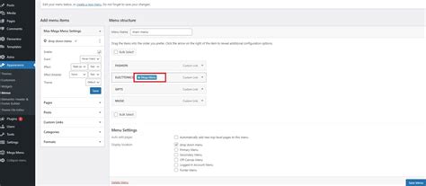 WordPress Max Mega Menu Plugin Honar Systems