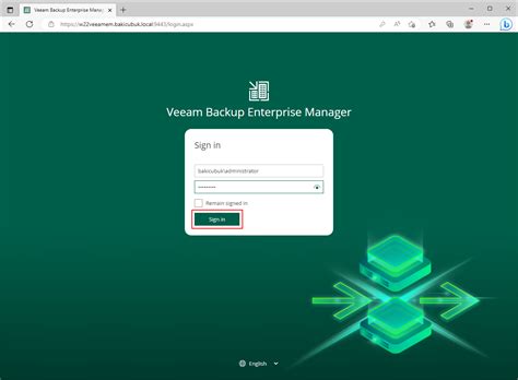 Veeam Backup Enterprise Manager 12 Kurulumu