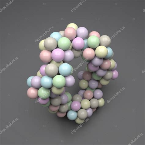 3d Molecule Structure Futuristic Technology Style 3d Vector Illustration For Science