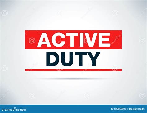 Active Duty Abstract Flat Background Design Illustration Stock Illustration Illustration Of