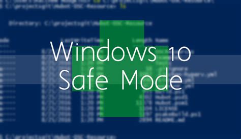 How To Enter Safe Mode In Windows 10 Booting Into Safe Mode PCs Laptops Windows 10
