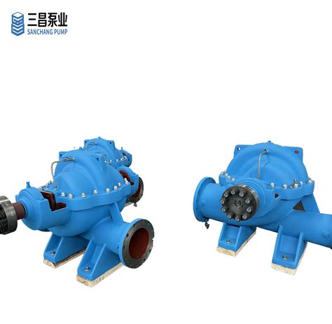 Coss Type Single Stage Double Suction Split Case Pump For Waterworks