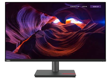Lenovo Announces New ThinkVision Monitors Including Inch Dual QHD Monster Tom S Hardware