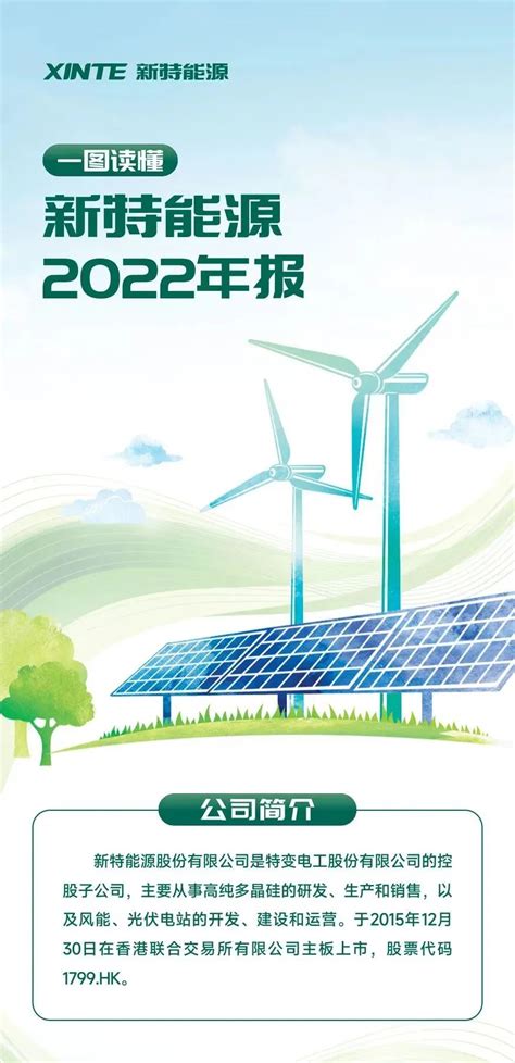 新能源照亮新未来 新特能源2022年报出炉