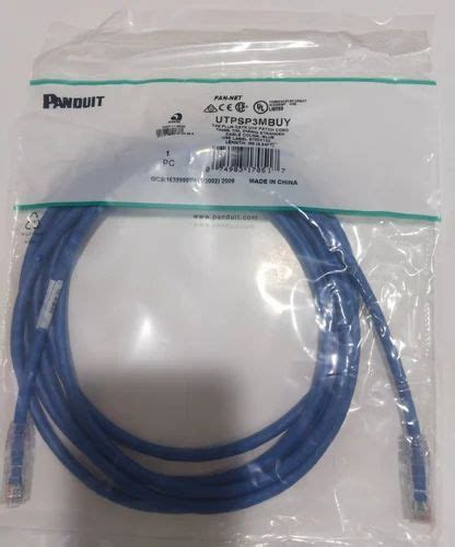 Panduit M CAT UTP Patch Cords Armoured Blue At Piece In Bengaluru ID