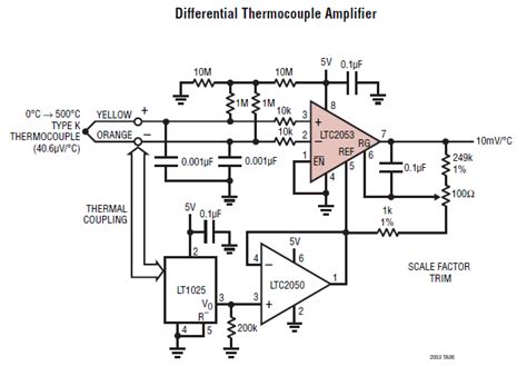 thermocouple amplifier for arduino and other mcu