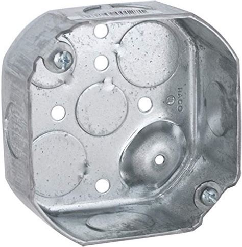 Hubbell Raco 127 Octagon Box 4 Inch Raised Ground 1 12 Inch Deep 12