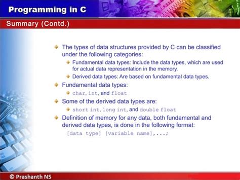 C Programming Unit 01 Ppt
