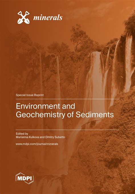 Environment And Geochemistry Of Sediments Mdpi Books