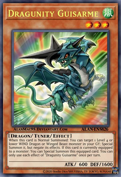 Dragunity Guisarme By Alanmac95 On Deviantart Imagenes De Yugioh