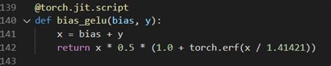 float to half assignment issue when using torch jit script · issue