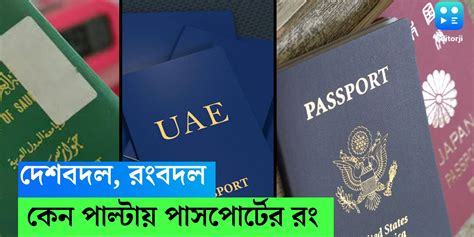 Whats The Meaning Behind Passport Colors Passport‘s Colour Significance দেশ ভেদে পাসপোর্টের