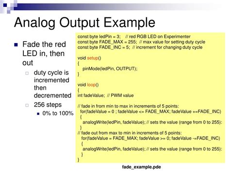 ppt introduction to microcontrollers arduino and spartronics experimenter board powerpoint