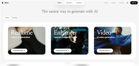 Krea Ai Powerful Video Generator And Image Enhancer