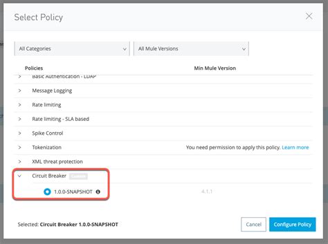 How To Implement A Custom Policy In Api Manager Circuit Breaker Policy